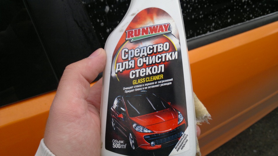 Проба нанопокрытия для автомобильных стекол — Ford Focus II ST, 2,5 л ...