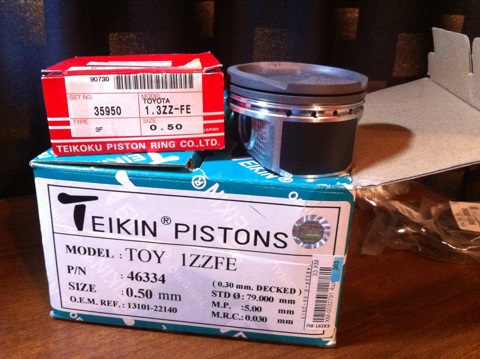 1310122140 Поршень двигателя TOYOTA LEXUS | Запчасти на DRIVE2