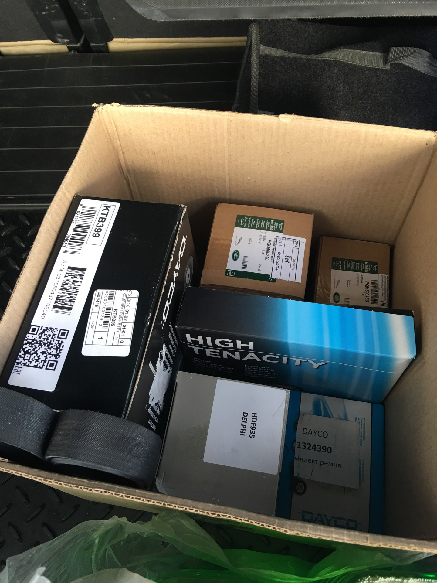 Замена ремней — Land Rover Discovery III, 2,7 л, 2006 года | плановое ...