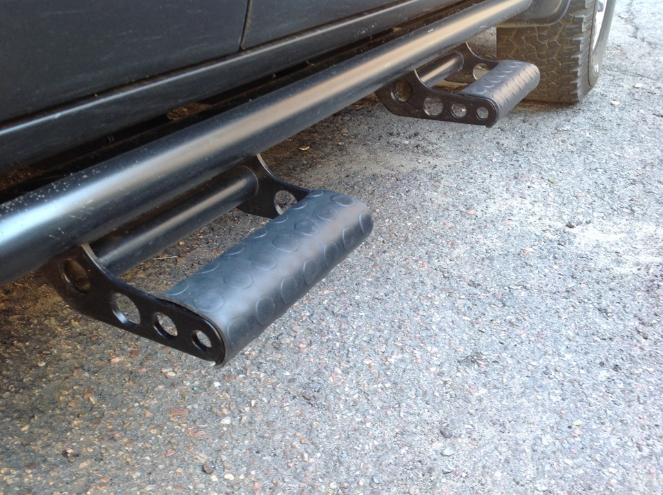 Тюнинг подножек/Tuning N-FAB Rock Rails — Toyota FJ Cruiser, 4 л, 2007 ...