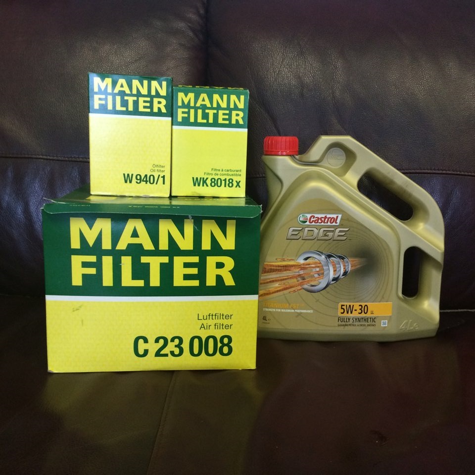 Фильтра и масло для ТО — Mazda BT-50, 2,5 л, 2007 года | плановое ТО | DRIVE2