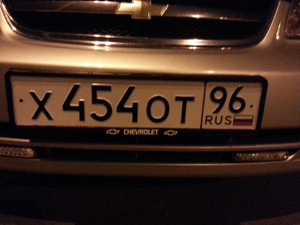 Новая номерная рамка и немного фото — Chevrolet Lacetti Sedan, 1,4 л ...