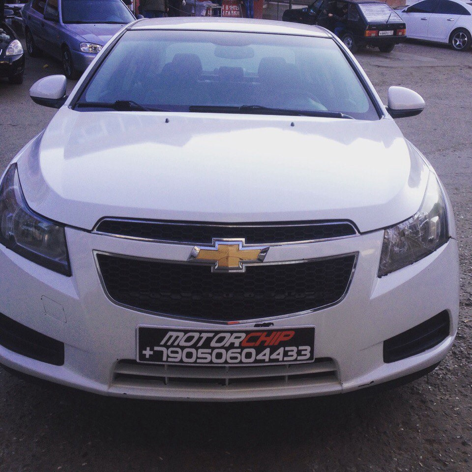 Chevrolet Cruze 1.6 AT 109ps — MOTOR CHIP на DRIVE2