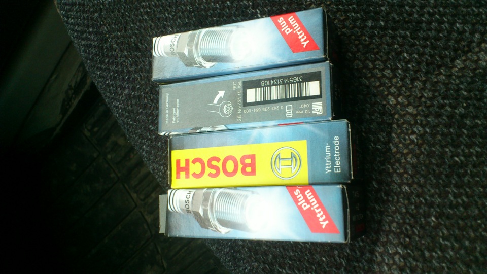 0242235664 Свеча зажигания BOSCH | Запчасти на DRIVE2