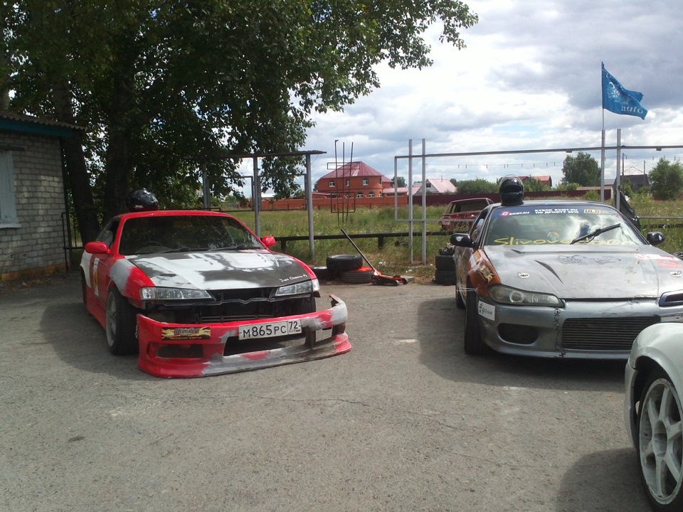 №3 Этап ULD '12 — Nissan Silvia (S14), 2 л, 1993 года | прикол | DRIVE2