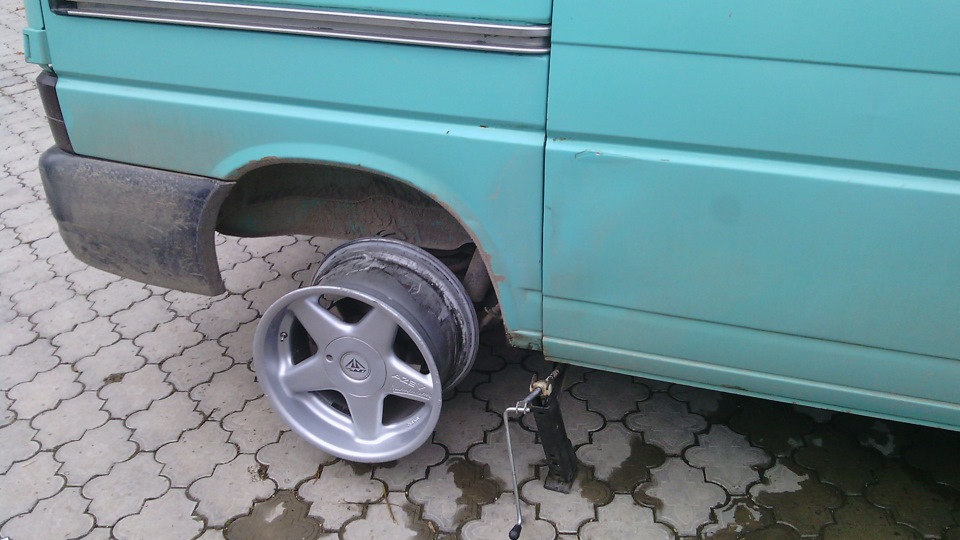 Azev r17 8j i 10j — Volkswagen Transporter T4, 1,9 л, 1998 года ...