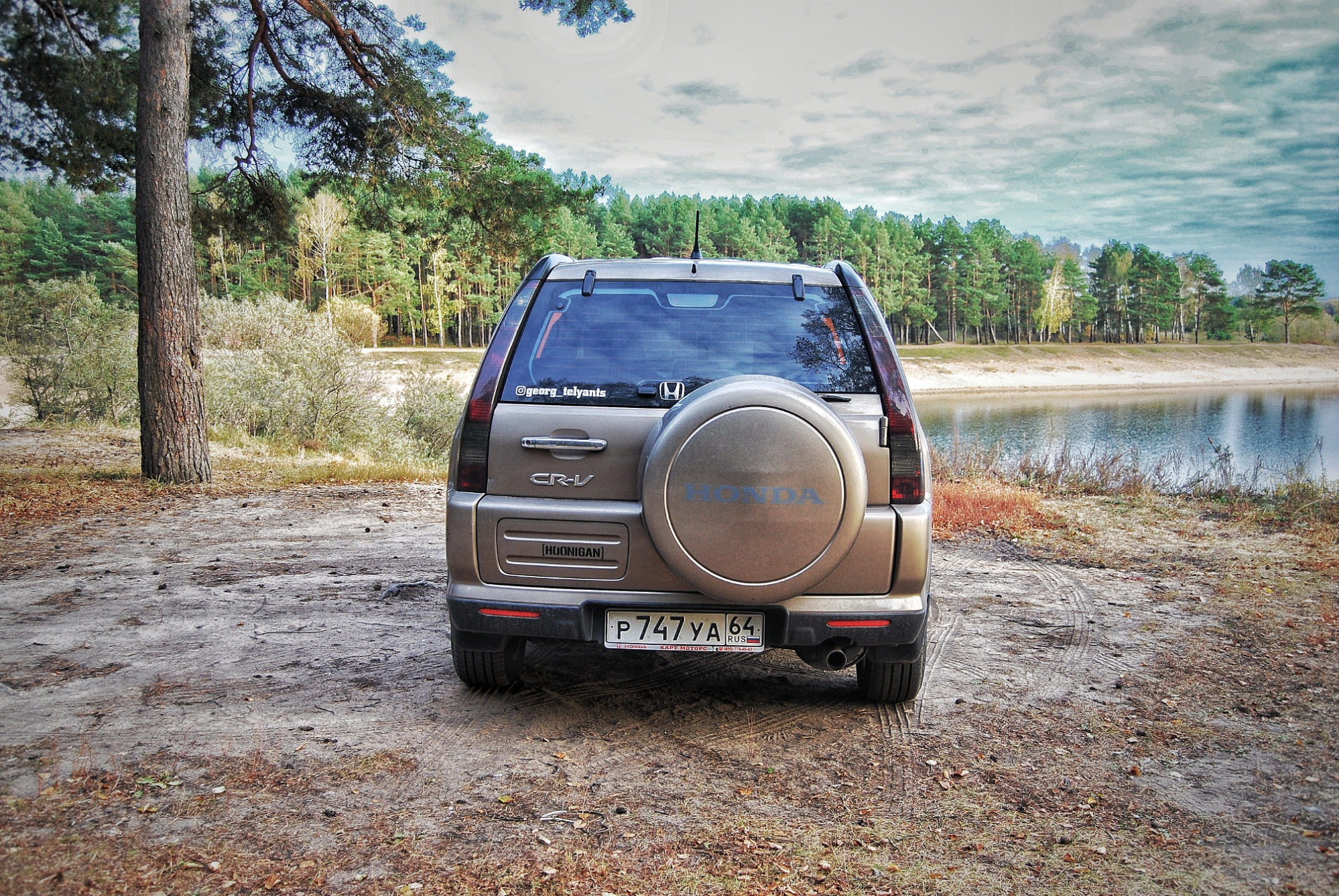 Избавляемся от сколов — Honda CR-V (RD4/RD5/RD6/RD7), 2,1 л, 2006 года ...