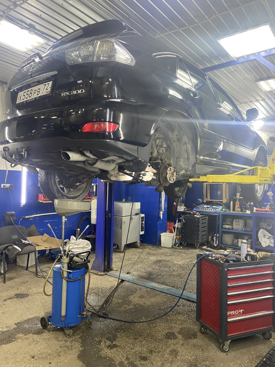 Весенние то подвески — Lexus RX (2G), 3 л, 2003 года | расходники | DRIVE2