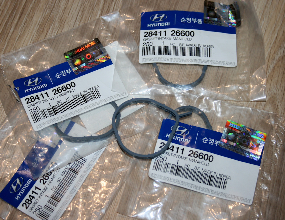 2841126600 Прокладка коллектора впускного KIA HYUNDAI | Запчасти на DRIVE2