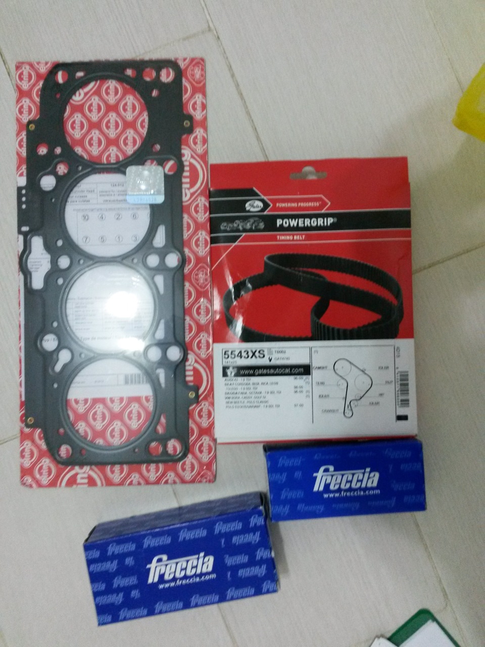 Ремонт ГБЦ на 1.9 АЛХ. — Skoda Octavia A4 Mk1, 1,9 л, 2006 года ...