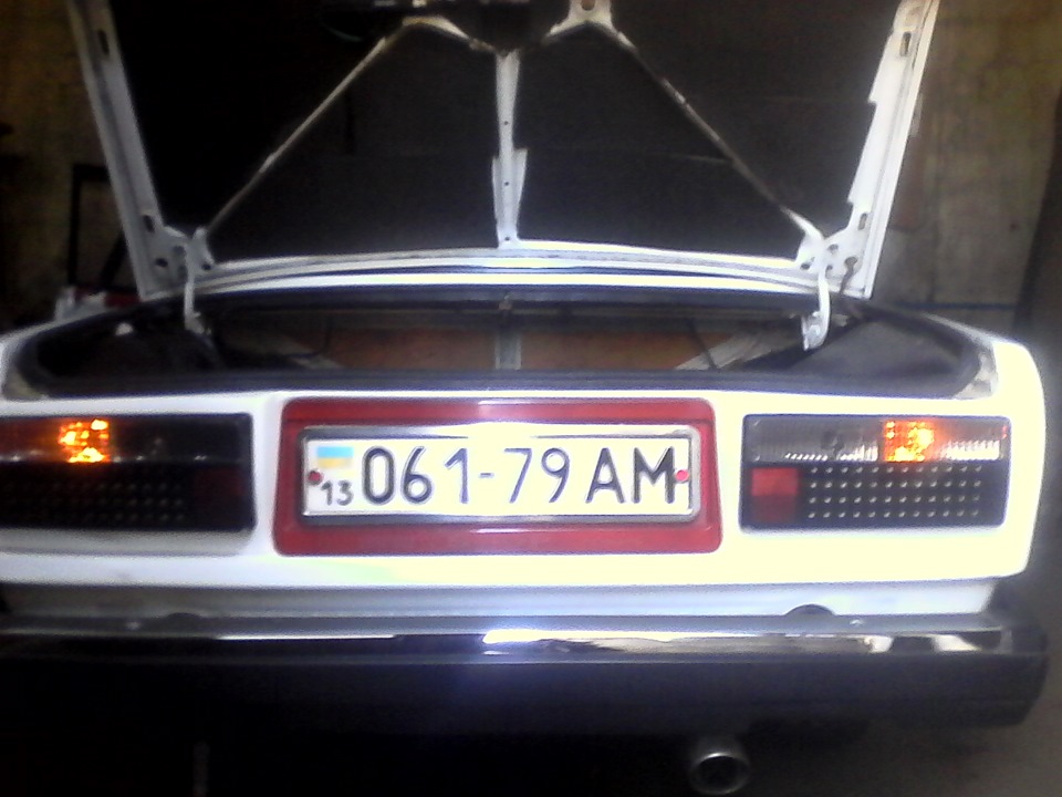 Установка задних фонарей — Lada 2107, 1,7 л, 1995 года | аксессуары | DRIVE2