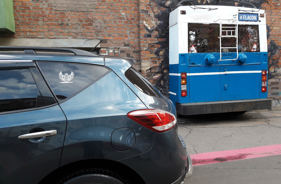 Наклейки на Ниссан Мурано — Nissan Murano II, 3,5 л, 2015 года ...