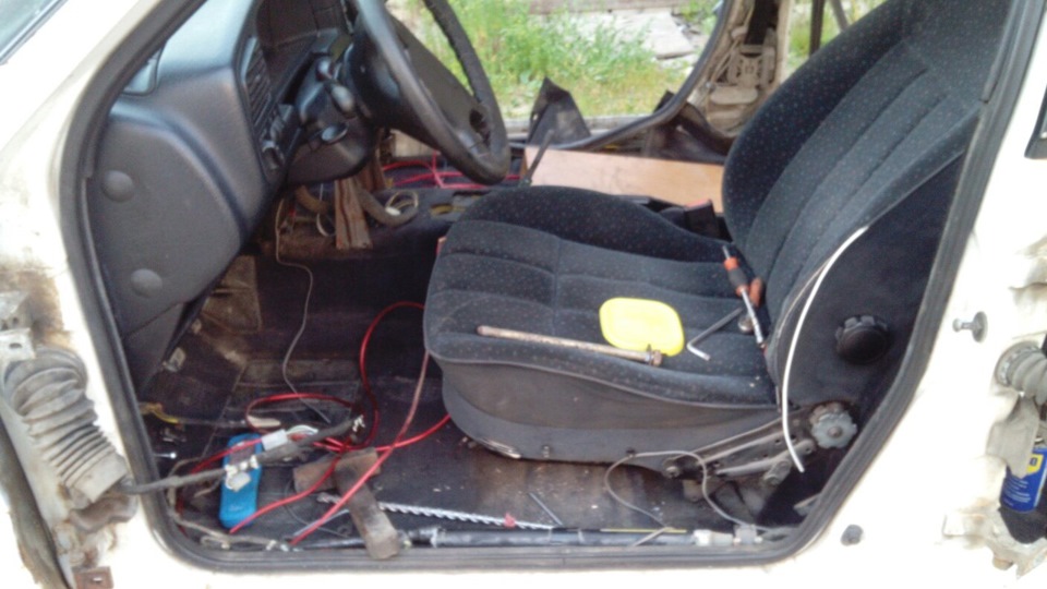 подготовка к переварке порогов и т д — Volkswagen Passat B4 1 8 л