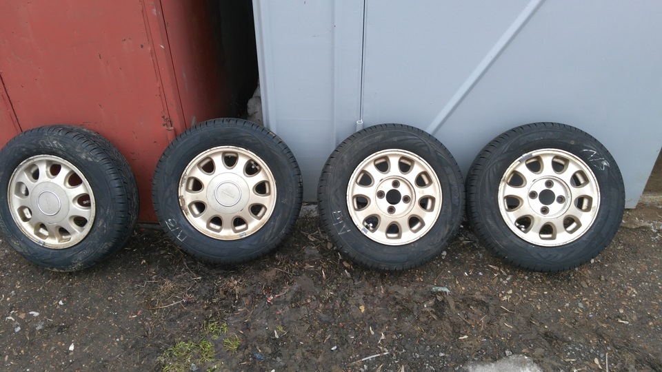 Запись № 40 Летняя резина. Переобуваемся. — Nissan Presea (R10), 1,8 л ...