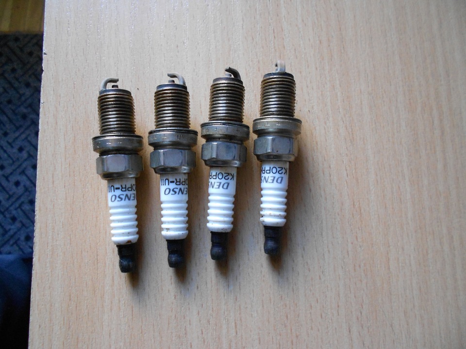 Замена свечей зажигания DENSO — Daewoo Nexia (2G), 1,5 л, 2007 года ...