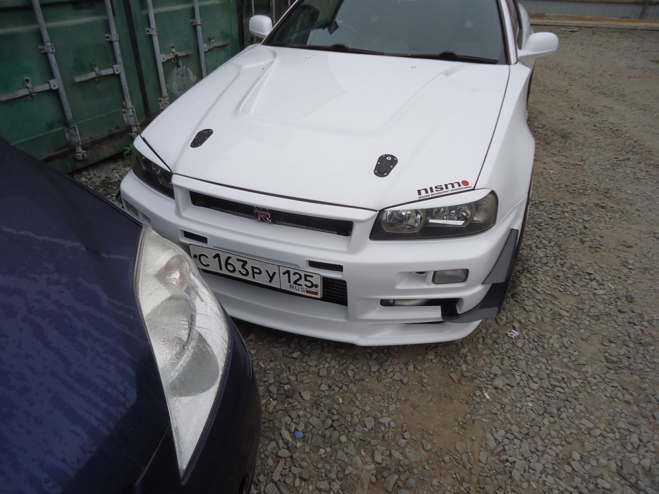 Канарды — Nissan Skyline (R34), 2,5 л, 1998 года | тюнинг | DRIVE2