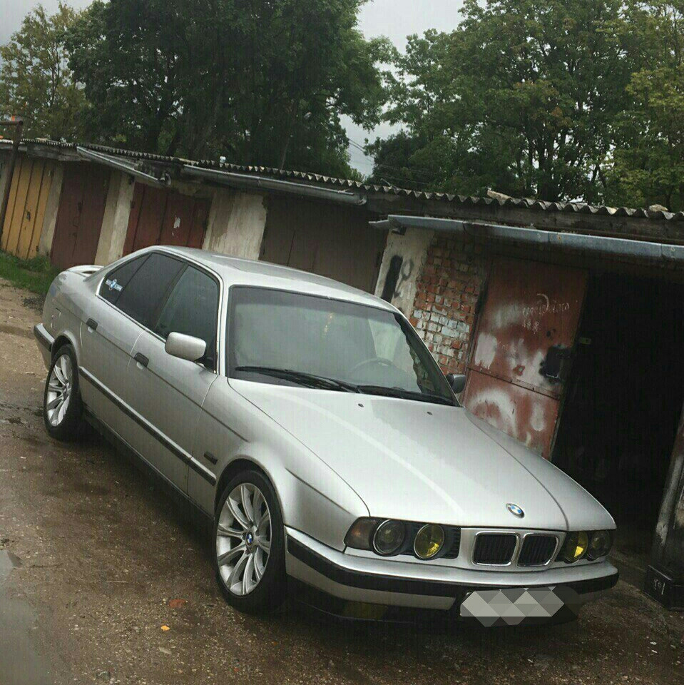 Хочу услышать мнение со стороны! — BMW 5 series (E34), 2 л, 1991 года | колёсные диски | DRIVE2