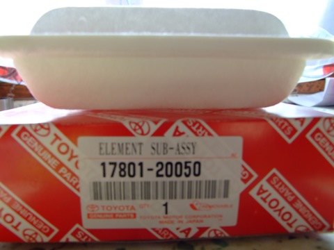 1780120050 Фильтр воздушный TOYOTA LEXUS | Запчасти на DRIVE2