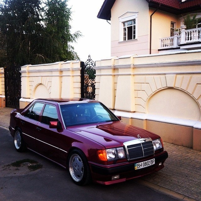пару фоток с инстаграм — Mercedes-Benz E-Class (W124), 4,2 л, 1992 года | мойка | DRIVE2