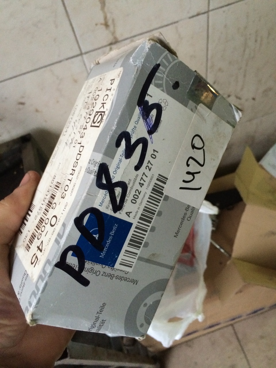 Замена моторных подушек и подушки коробки. — Mercedes-Benz S-Class ...