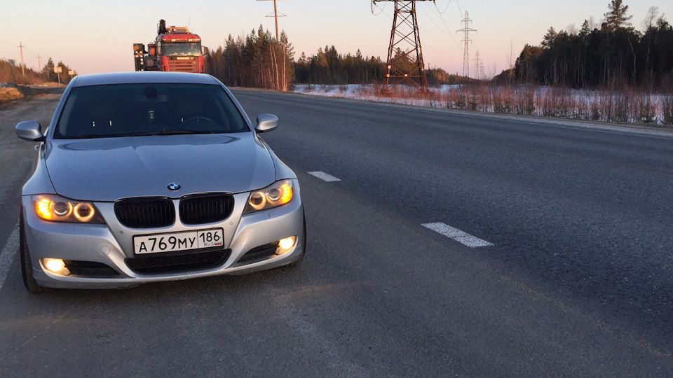 BMW 3 series (E90) 2.0 бензиновый 2009 | silver gun на DRIVE2
