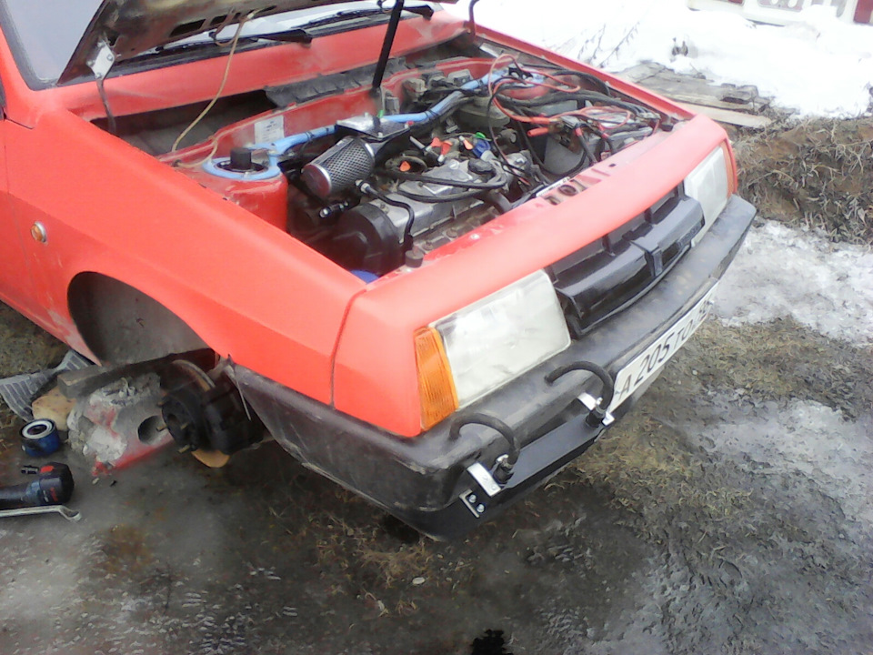 Маслокуллер — Lada 2108, 1,5 л, 1986 года | тюнинг | DRIVE2