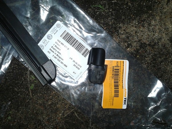 Щетки Bosch Aerotwin замена резинки (решение) — Peugeot 407, 2,2 л ...