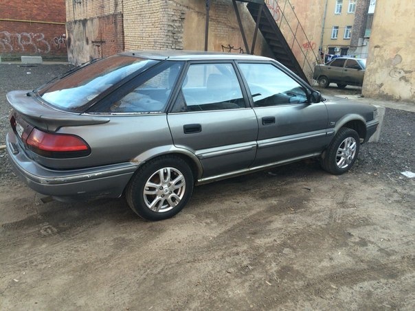 ae92 liftback r14 — Toyota Corolla (90), 1987 года | фотография | DRIVE2