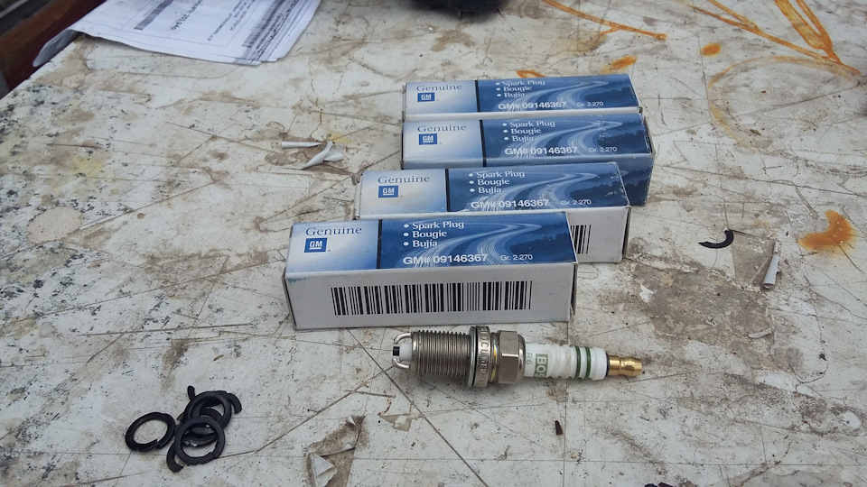 09146367 Свеча зажигания GM | Запчасти на DRIVE2