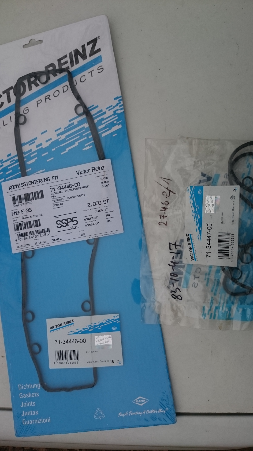 Замена прокладки клапанной крышки выпускного распредвала — Peugeot 406 ...