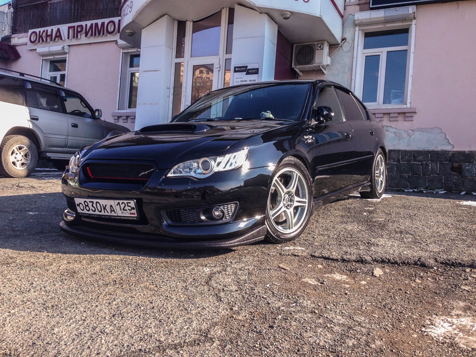 LineX and the STi Lip — Subaru Legacy (BL/BP), 2 л, 2006 года ...