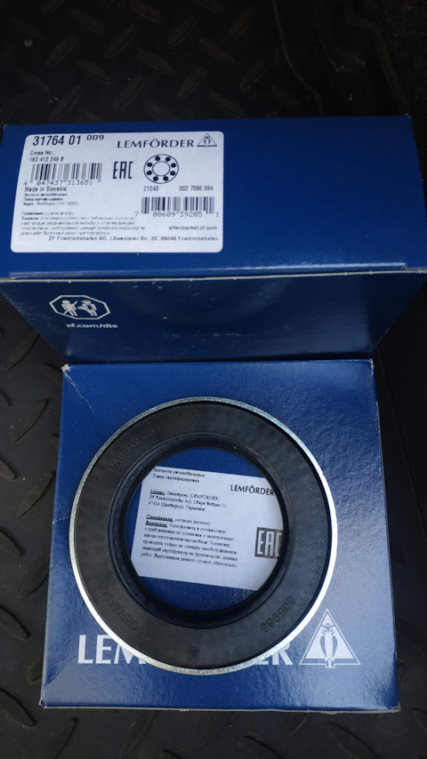 1K0412249B Подшипники опоры стойки амортизатора VAG | Запчасти на DRIVE2