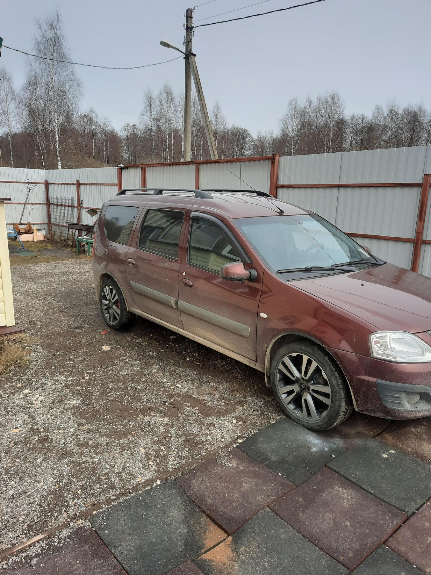R17 к лету готов — Lada Ларгус, 1,6 л, 2016 года | запчасти | DRIVE2