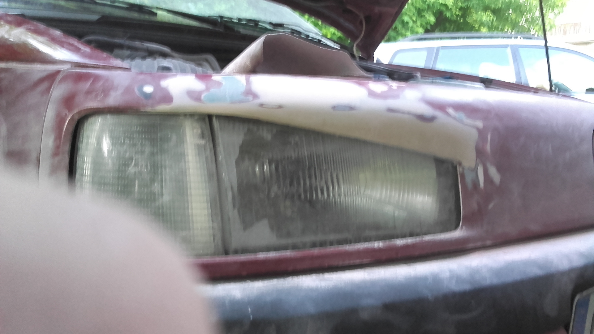 Белый или оранжевый? — Volkswagen Passat B3, 1,9 л, 1990 года ...