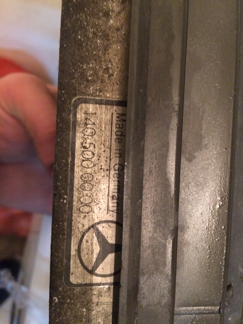 A1405000000 Радиатор масляный MERCEDES | Запчасти на DRIVE2