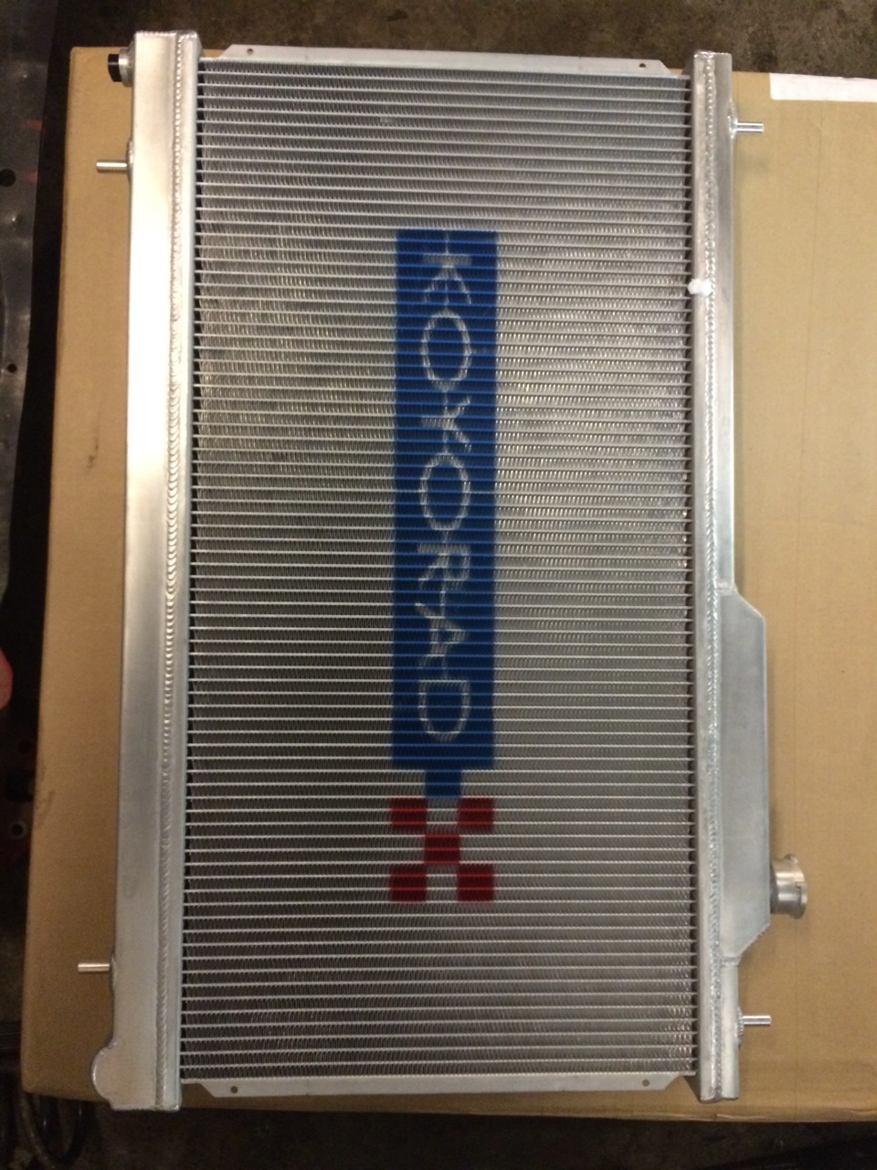 Радиатор охлаждения Koyo Racing Hyper-V Core Aluminum Radiator, PART ...