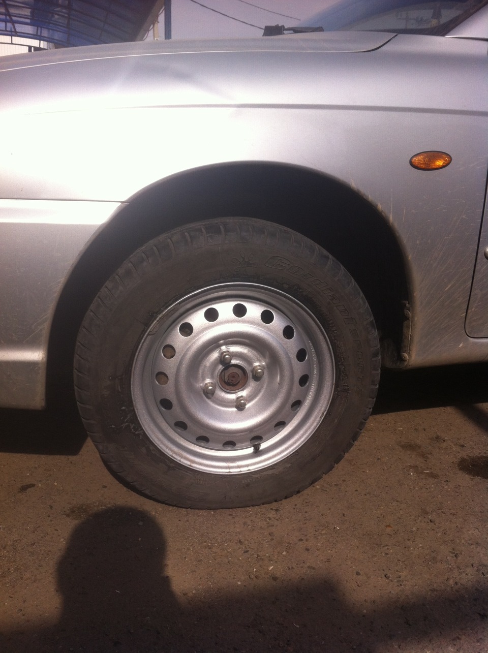 Новые Штампы — KIA Spectra, 1,6 л, 2006 года | колёсные диски | DRIVE2