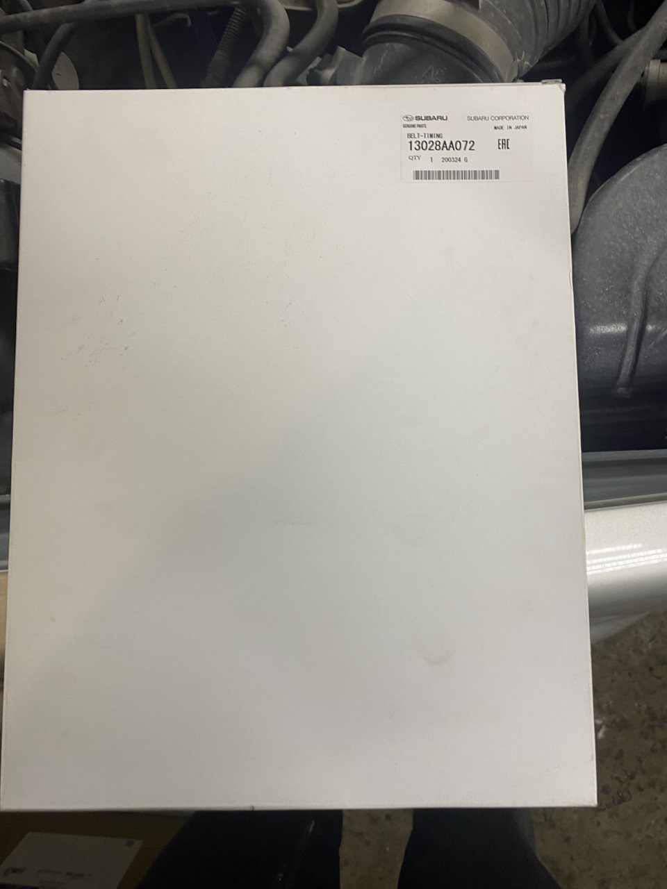 Замена грм — Subaru Forester (SF), 2 л, 2000 года | плановое ТО | DRIVE2