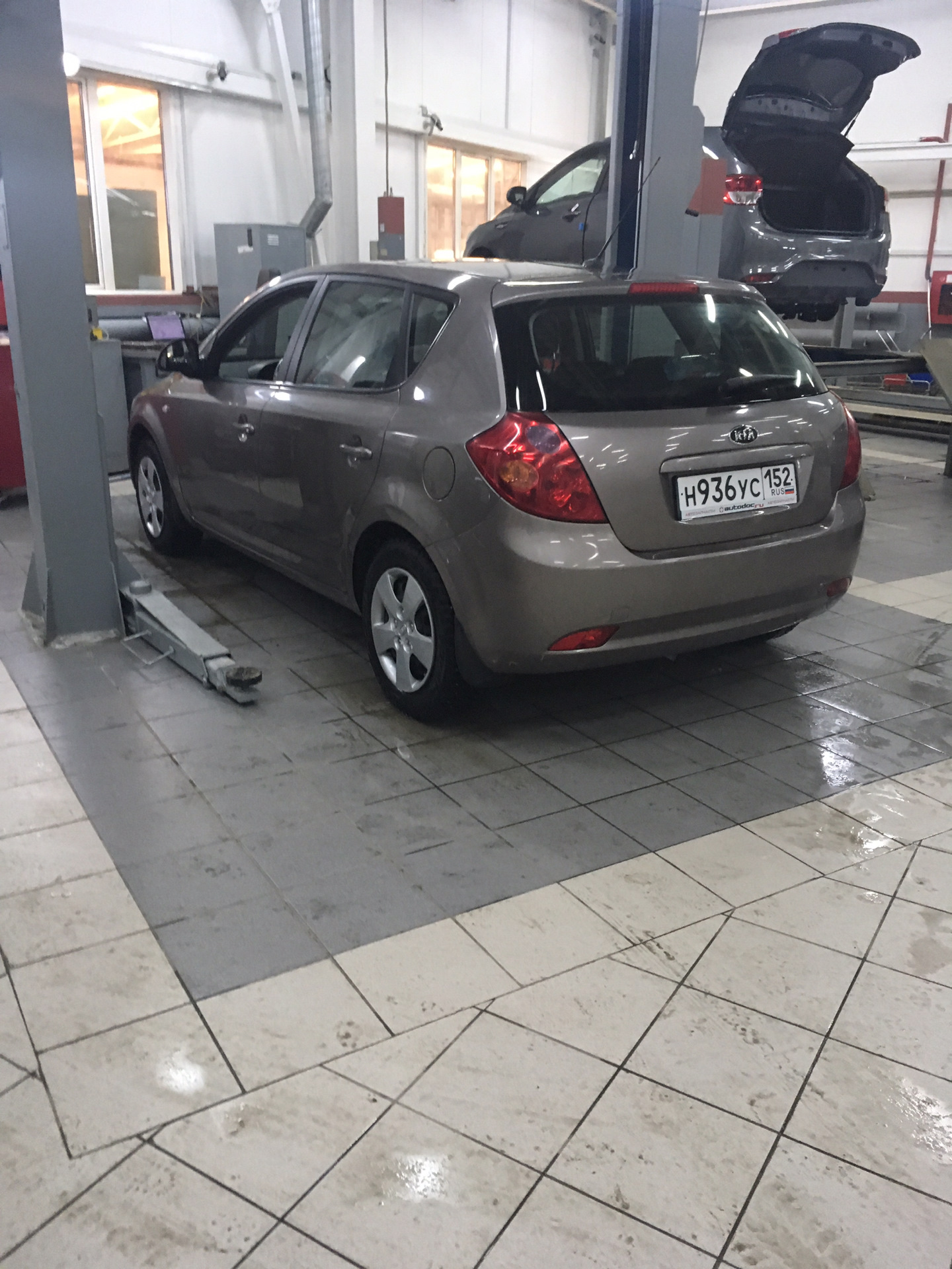 Вся история с отзывной — KIA Ceed (1G), 1,6 л, 2009 года | визит на сервис | DRIVE2