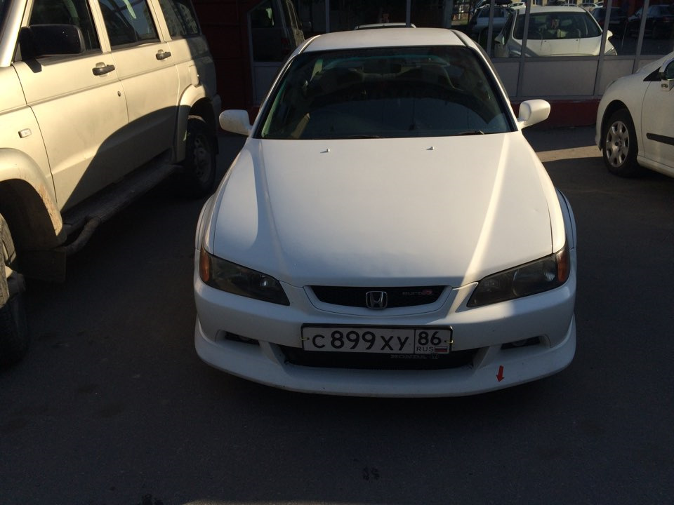 Фото в жару … — Honda Accord Euro R (CL1), 2,2 л, 2001 года ...