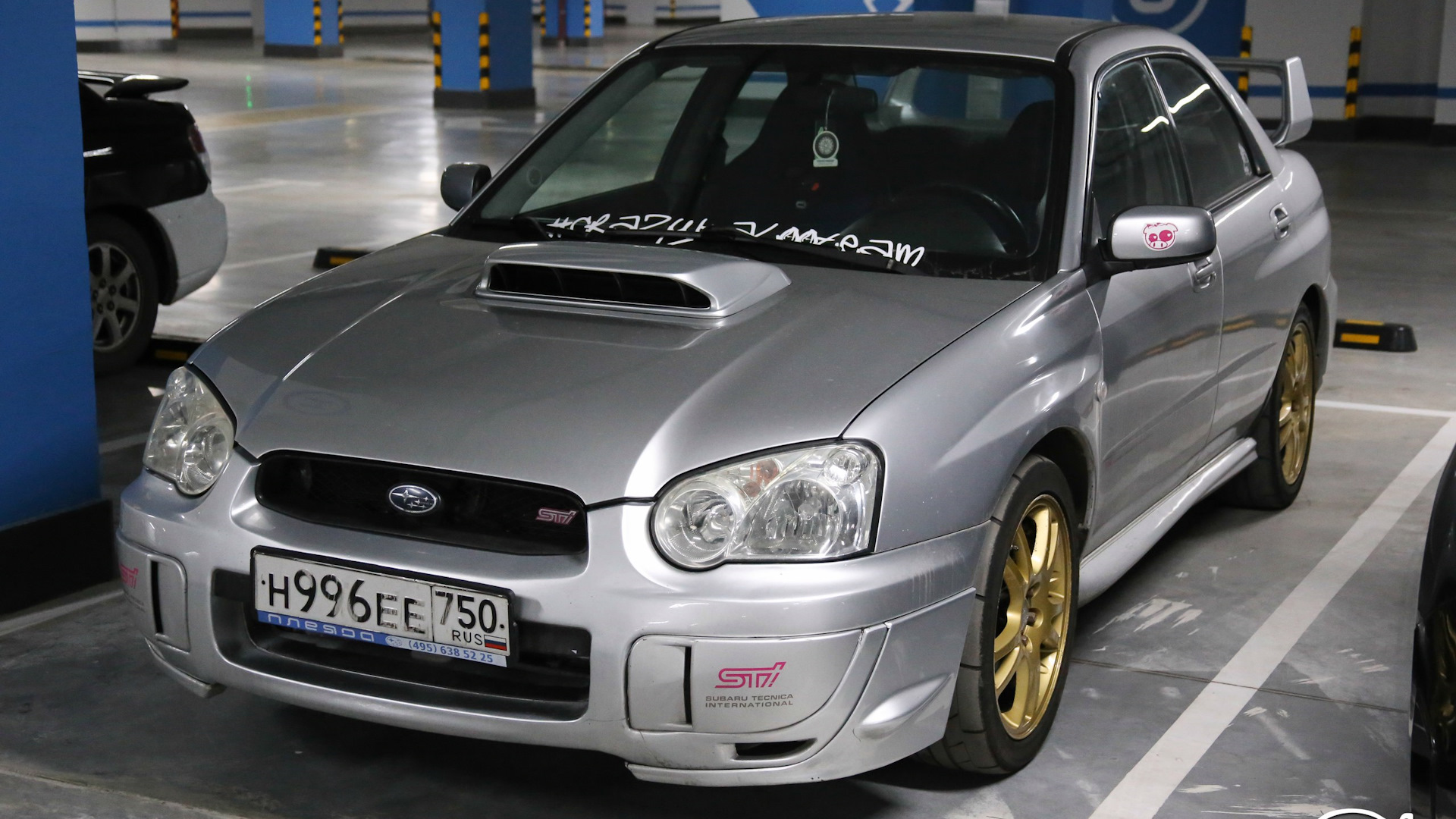Subaru Impreza WRX (GD/GG) 2.0 бензиновый 2004 | GDB STI 2.0 "Ноздря" на DRIVE2