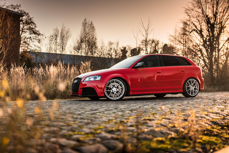 Audi RS3 | AG Wheels M510 Satin Silver — Megawheel.ru на DRIVE2