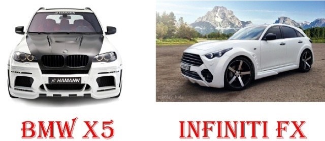 №21 BMW X5 vs INFINITI FX — BMW X5 (E70), 3 л, 2007 года | другое | DRIVE2