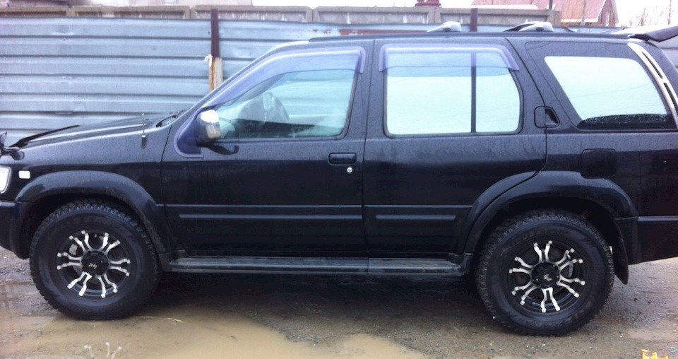 Покраска ветровиков — Nissan Terrano Regulus, 3,3 л, 1997 года ...