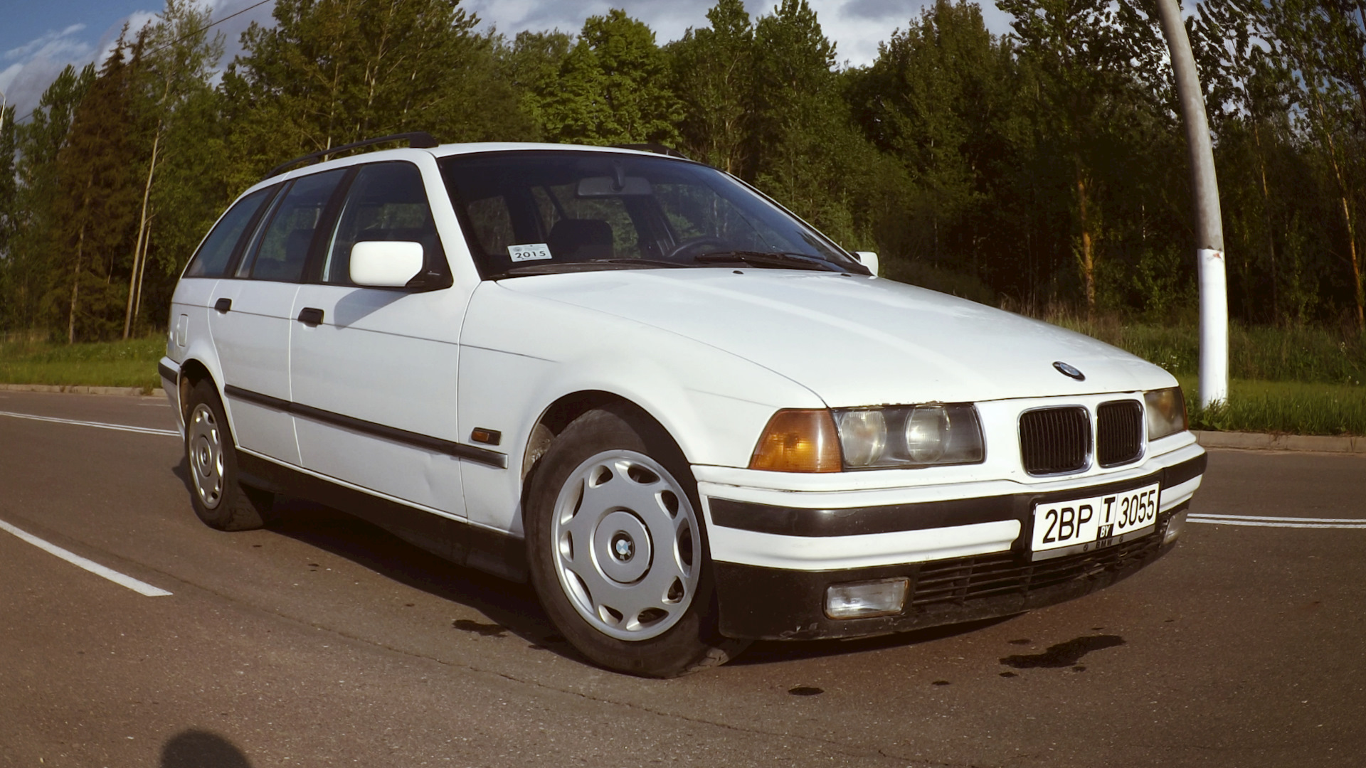 BMW 3 series Touring (E36) 1.7 дизельный 1995 | 318 tds \\\White Power на DRIVE2