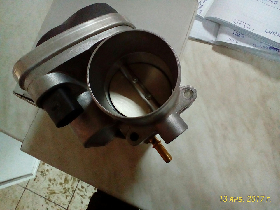 Дроссельная заслонка renault megane, clio, symbol, scenic K7J / K4M 1.4/ 1.6 VDO# a2c59511232 OE ...