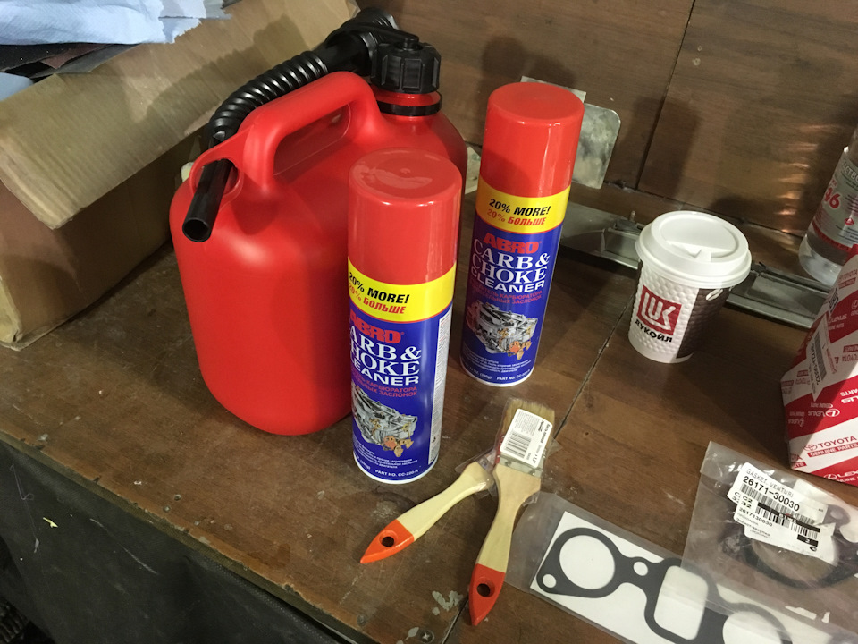 Чистка дроссельной заслонки, Егр и коллектора. — Toyota Land Cruiser ...