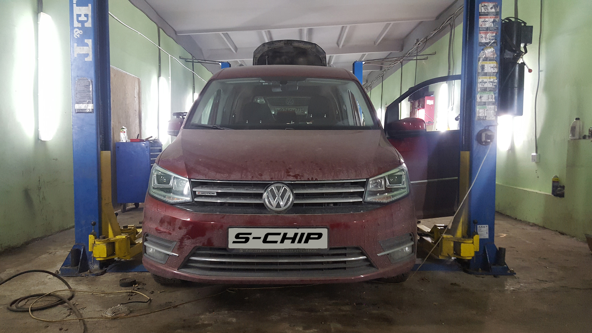 VW Caddy 2TDI 140hp 2015 CFHC DSG6 4Motion S-Chip St1 + программное ...