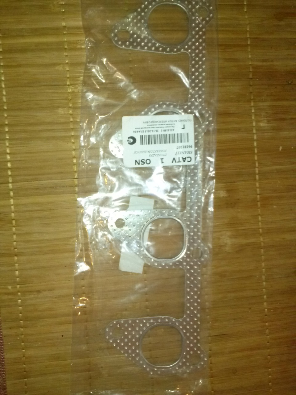 96181207 Прокладка, выпускной коллектор GM | Запчасти на DRIVE2