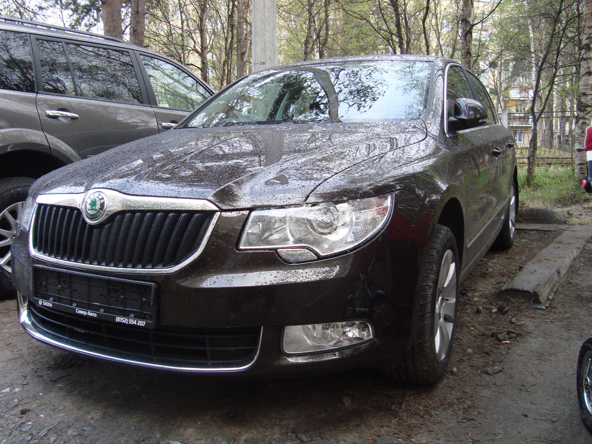 Первые фото авто — Skoda Superb Mk2, 1,8 л, 2012 года | фотография | DRIVE2